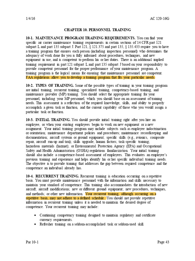 AC 120 16G EAC Training | PDF | Dangerous Goods