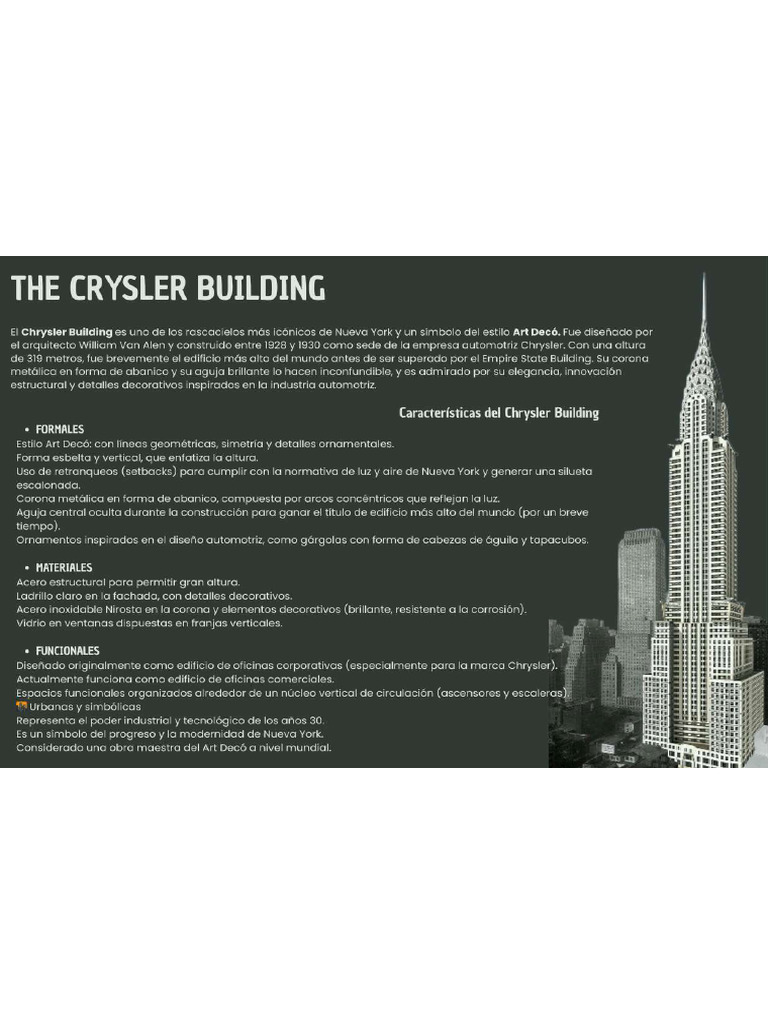 The Crysler Building | PDF