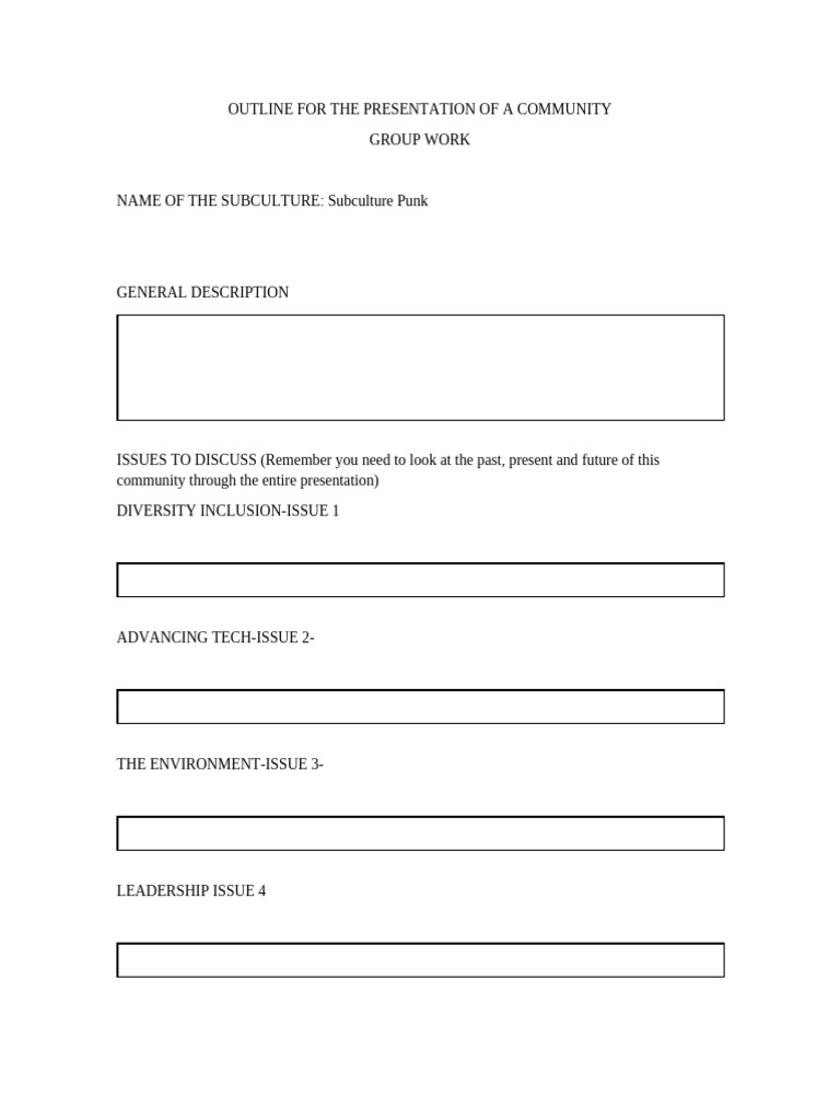 Outline Format | PDF