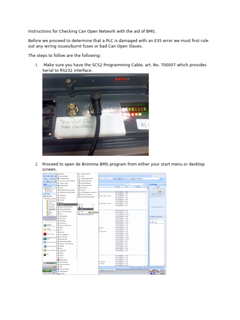 Instructions To Check Can Open Network With BMS (Draft) | PDF | Computing Platforms | Microsoft ...