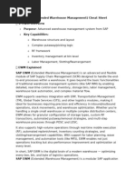EWM Inbound Processing: POSC & LOSC | PDF | Warehouse | Computing