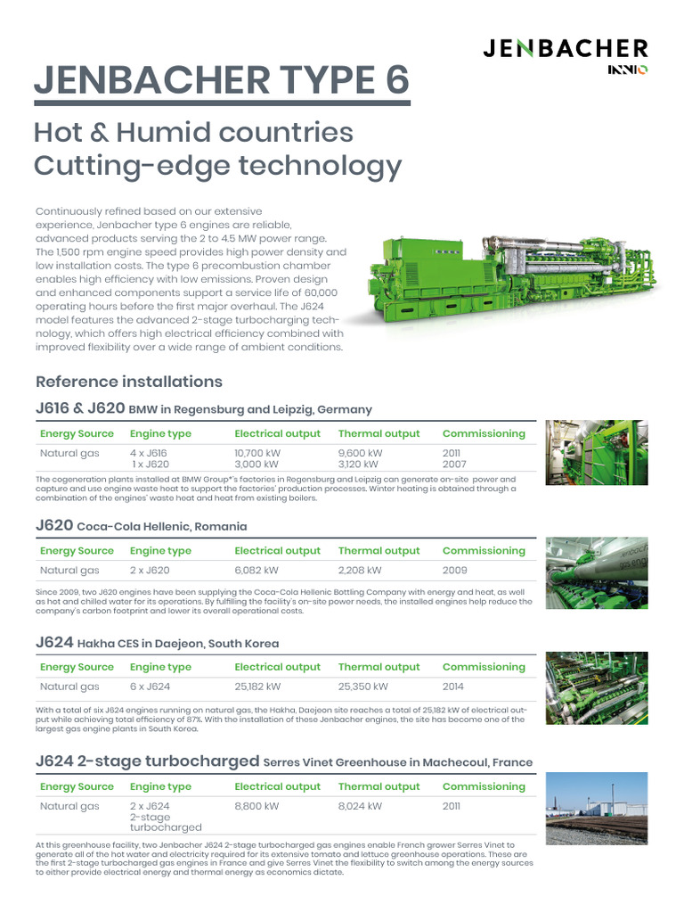 Innio BR t6 HH A4 en 2022 Screen | PDF | Engines | Combustion