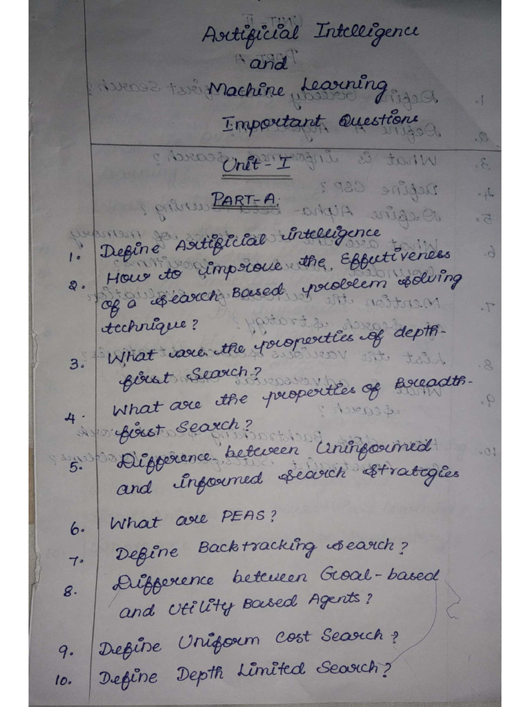 Aiml Imp Q Semester | PDF