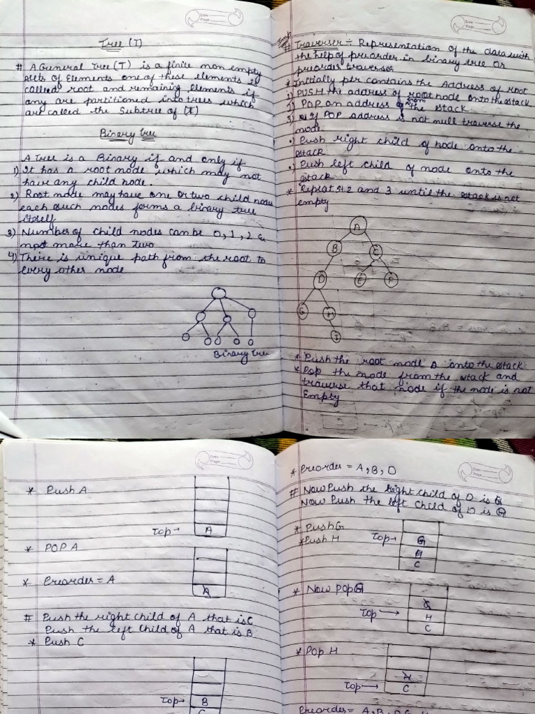 Data Structure Unit 4 Notes | PDF