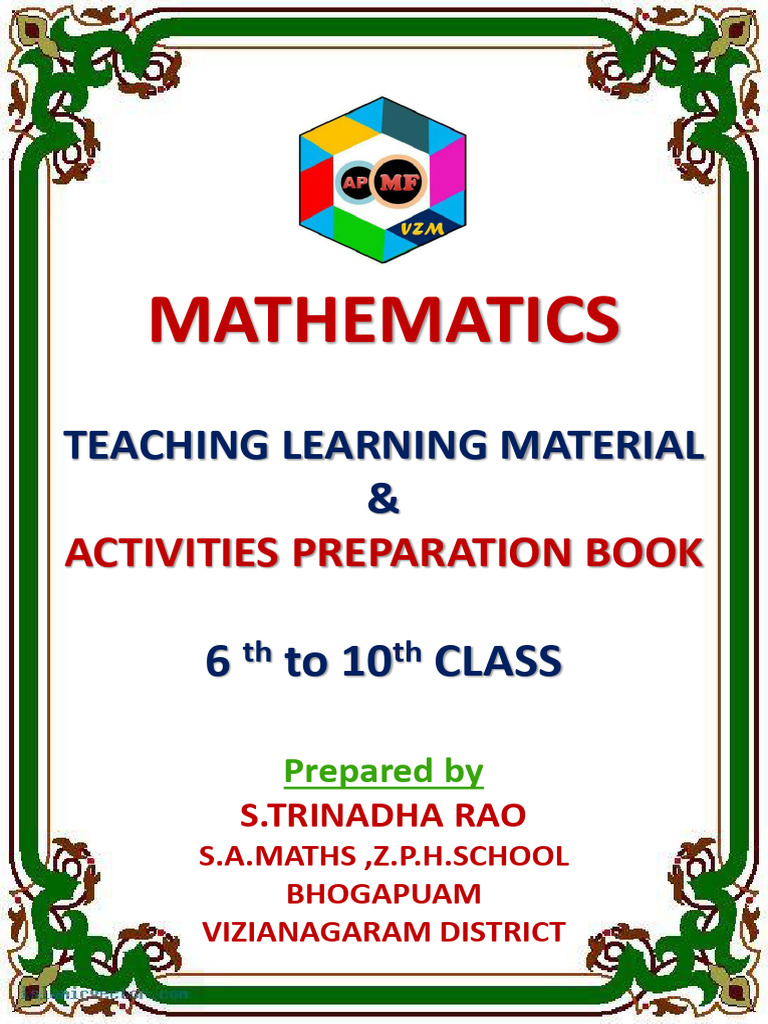 TLM Book Maths | PDF