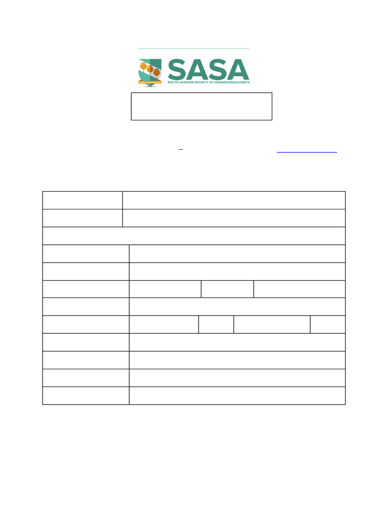 AbbVie and SASA Scholarship Application Form | PDF