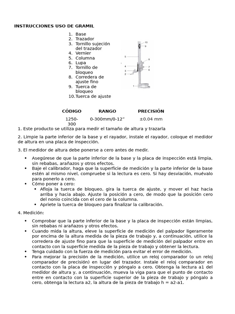 Uso de Gramil | PDF