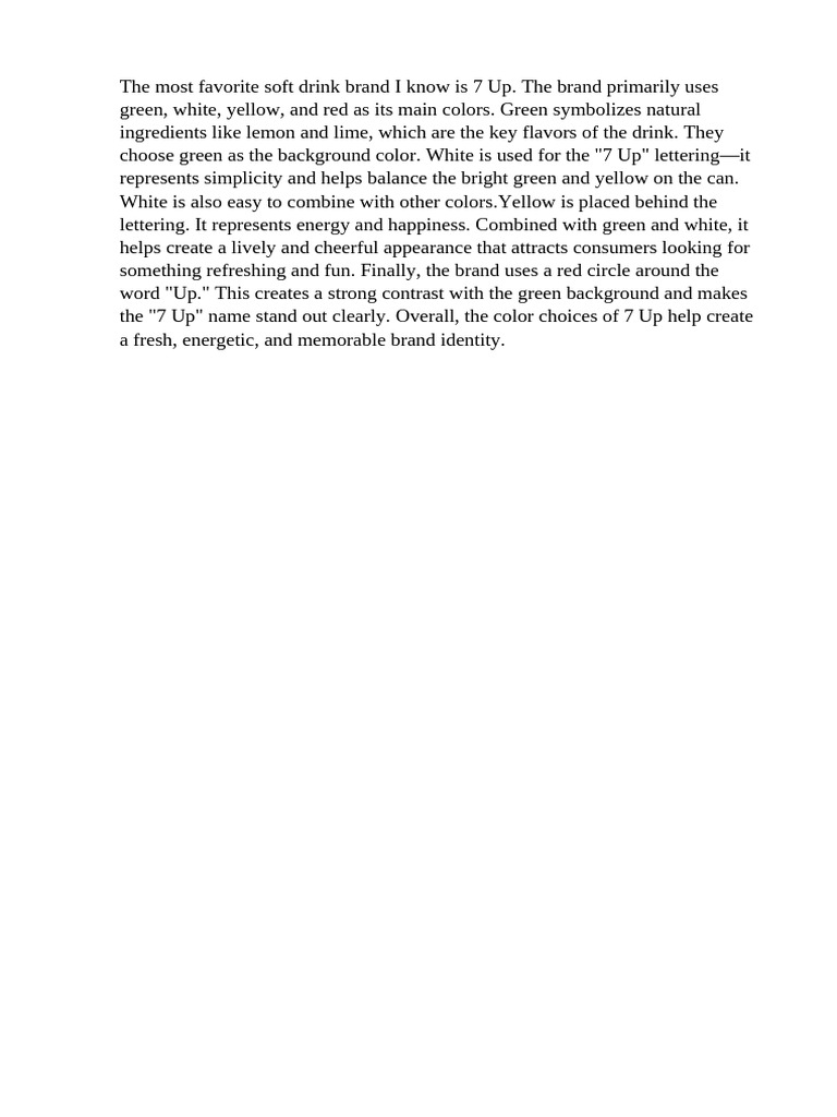 Brand 7 Up | PDF