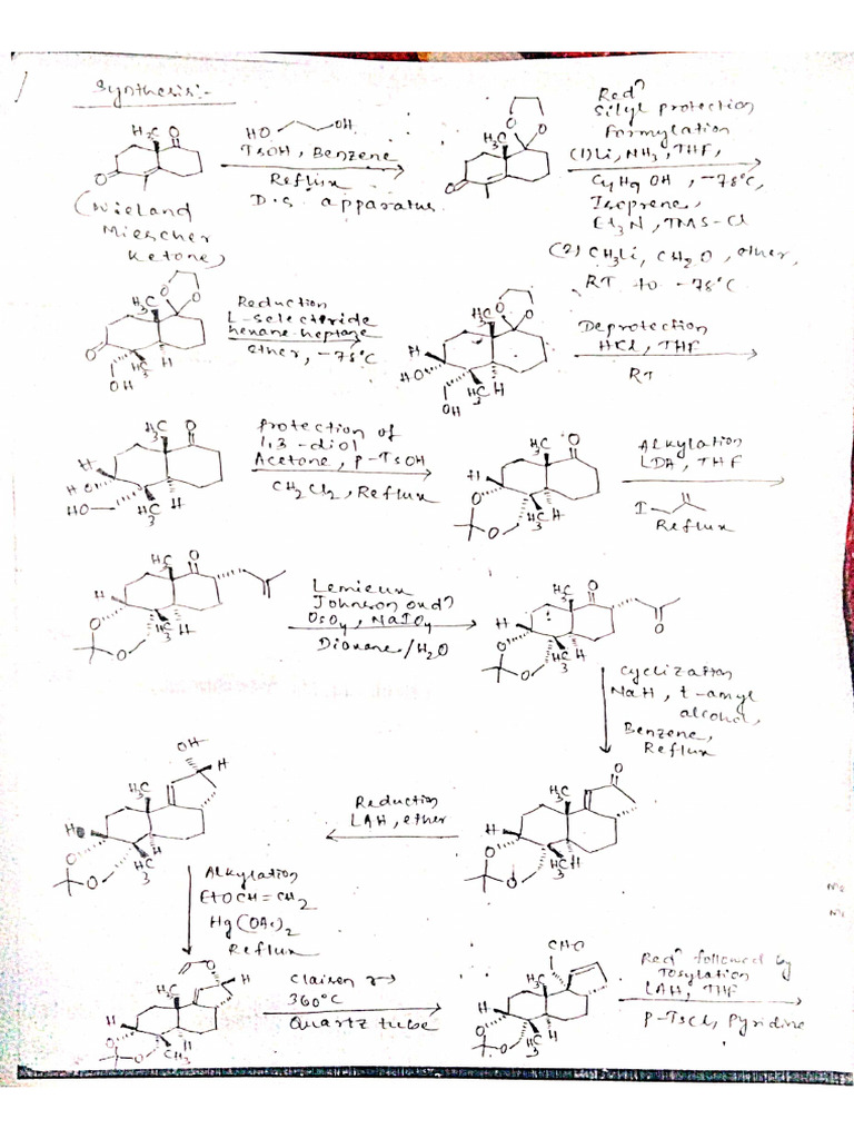 Organic Synthesis | PDF