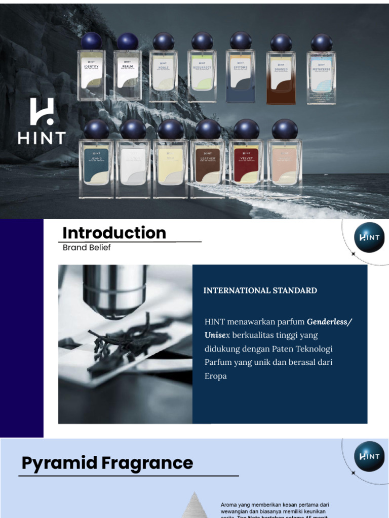 Product Knowledge Hint, Salah Satu Product Parfum Yang Sedang Populer Dikalangan Gen Z | PDF