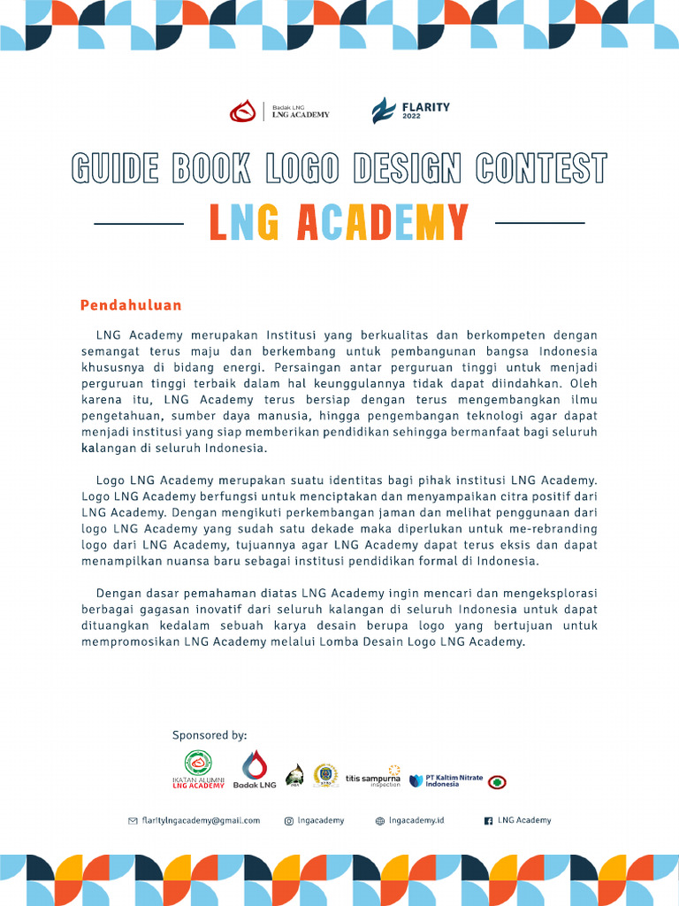 Guide Book Logo Design Contest 2022 | PDF