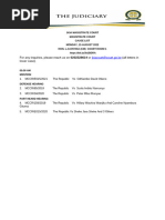 Makadara Law Courts Cause List Today | PDF