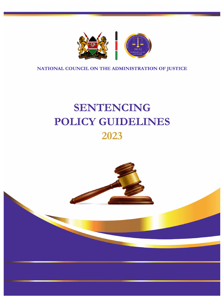 Revised Sentencing Policy Guidelines 2023 | PDF | Sentence (Law) | Crimes