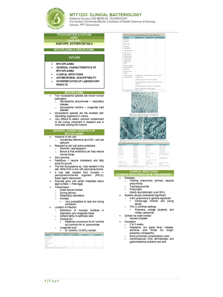 Combine PDF | PDF | Mycoplasma | Microbiology
