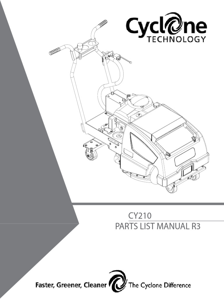 CY210 Parts List Manual R3 | PDF | Axle | Nut (Hardware)