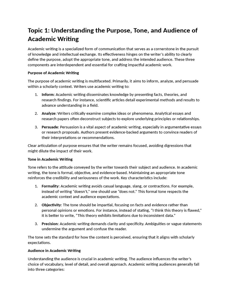 Understanding Writing Topic1 and 2 | PDF | Citation | Theory