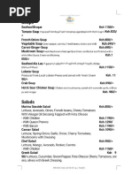 Fireroom Restaurant Menu Overview | PDF | Sushi | French Fries