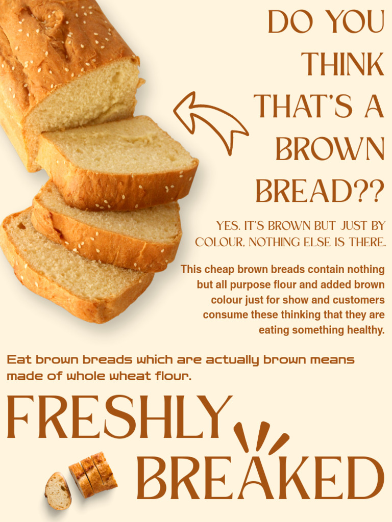 Blue and Purple Modern Bread Bakery Menu Instagram Post | PDF