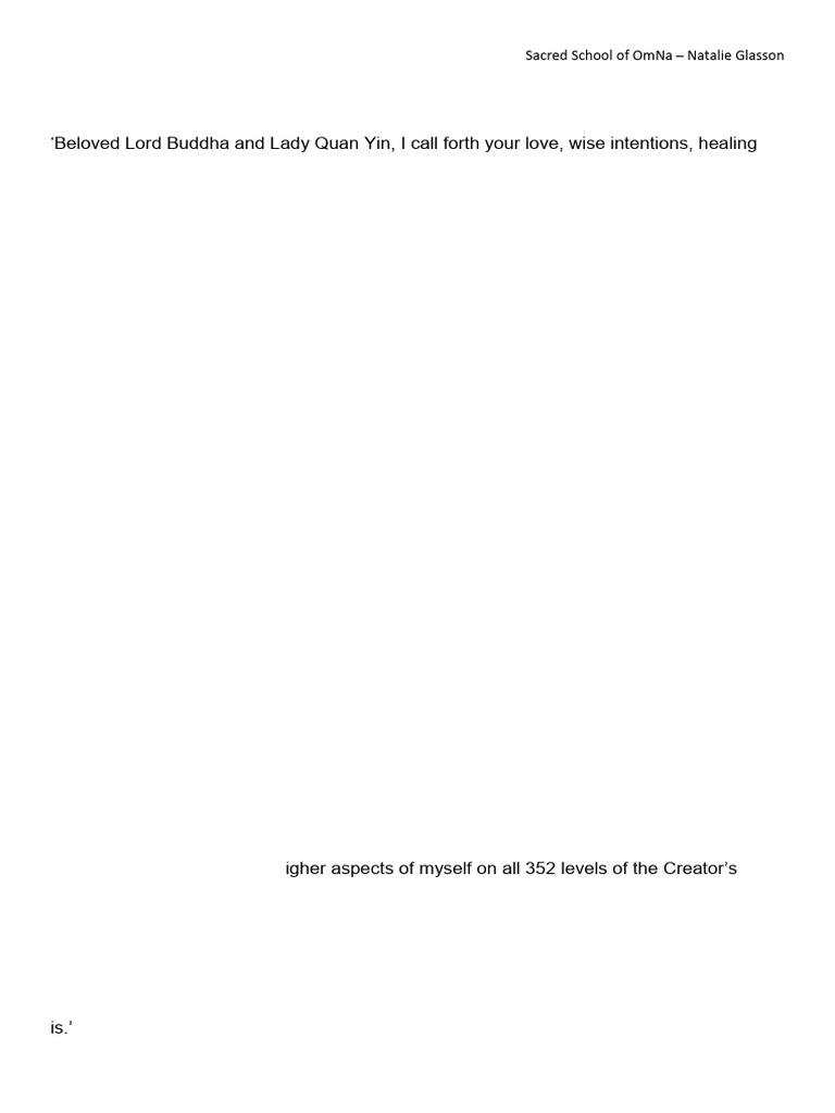 Heart Chakra Evolution Invocation - Natalie Glasson | PDF | Love | Chakra