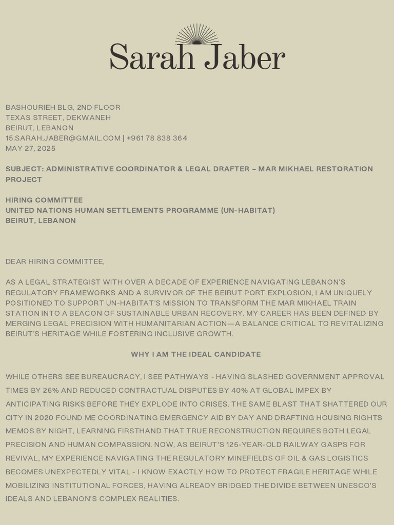 Sage Classic Creative Resume | PDF