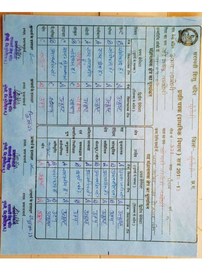 5th Marksheet Compressed 11zon | PDF