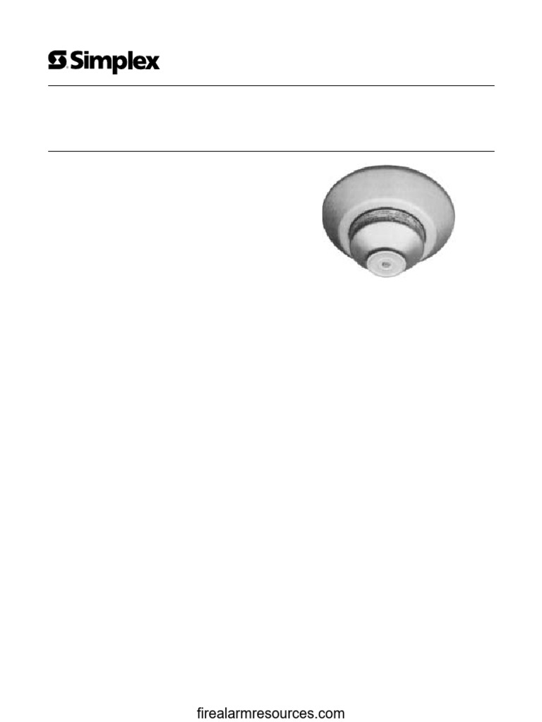 4255 Series Heat Detectors Overview | PDF | Heat Transfer ...