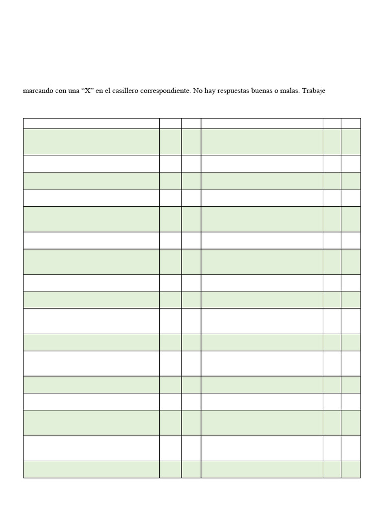 EPQ-J Cuadernillo | PDF