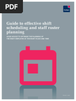 India Shift Roaster Implementation Plan | PDF | Software | Computing