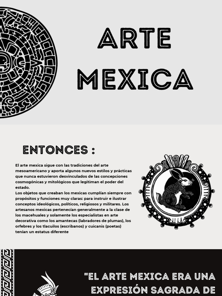 Manifestaciones del Arte Mexica | PDF