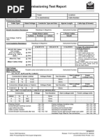 Cable Test Report | PDF | Insulator (Electricity) | Electrical Equipment