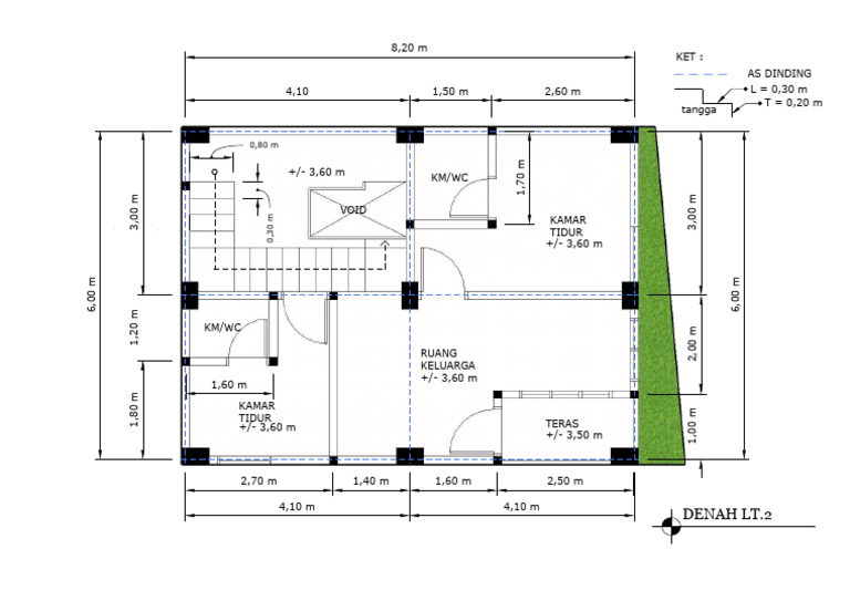Denah LT 2 - 120620 | PDF
