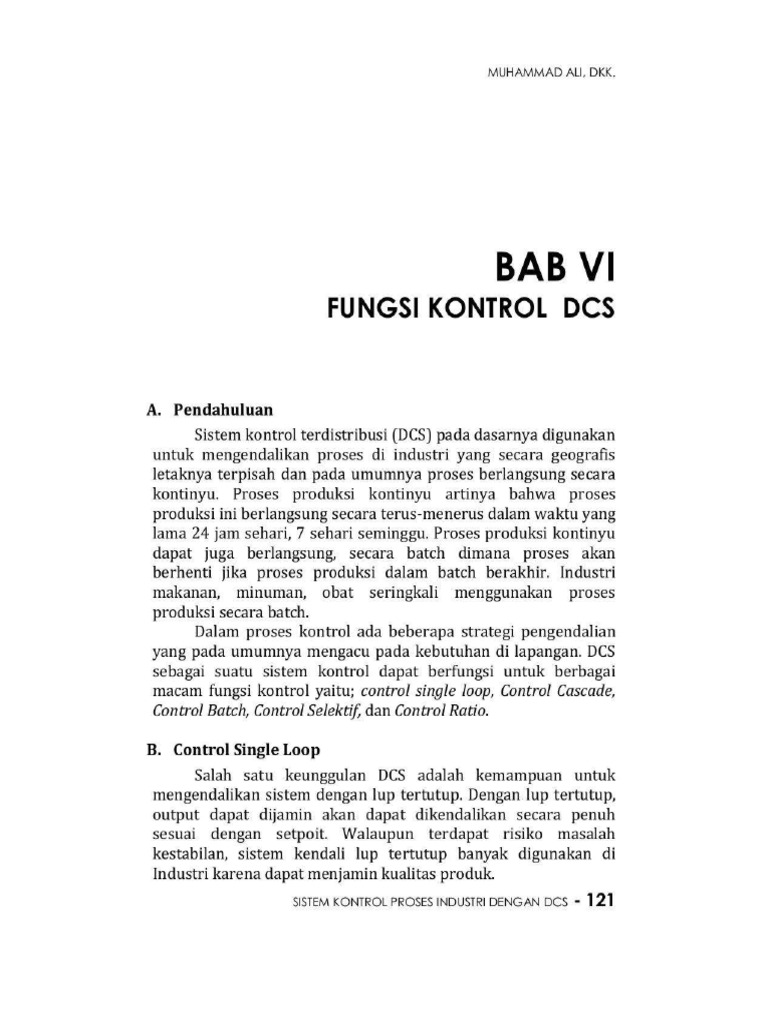 Fungsi Kontrol DCSa | PDF