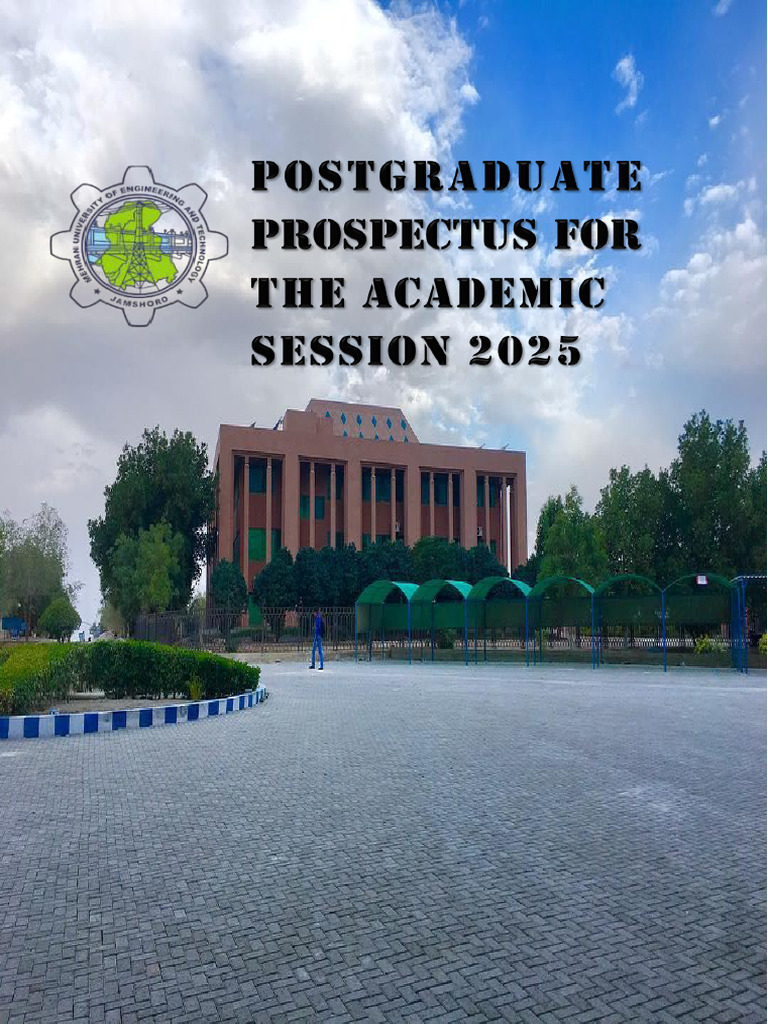 MUET Prospectus: Programs & Policies | PDF | Thesis | Course Credit