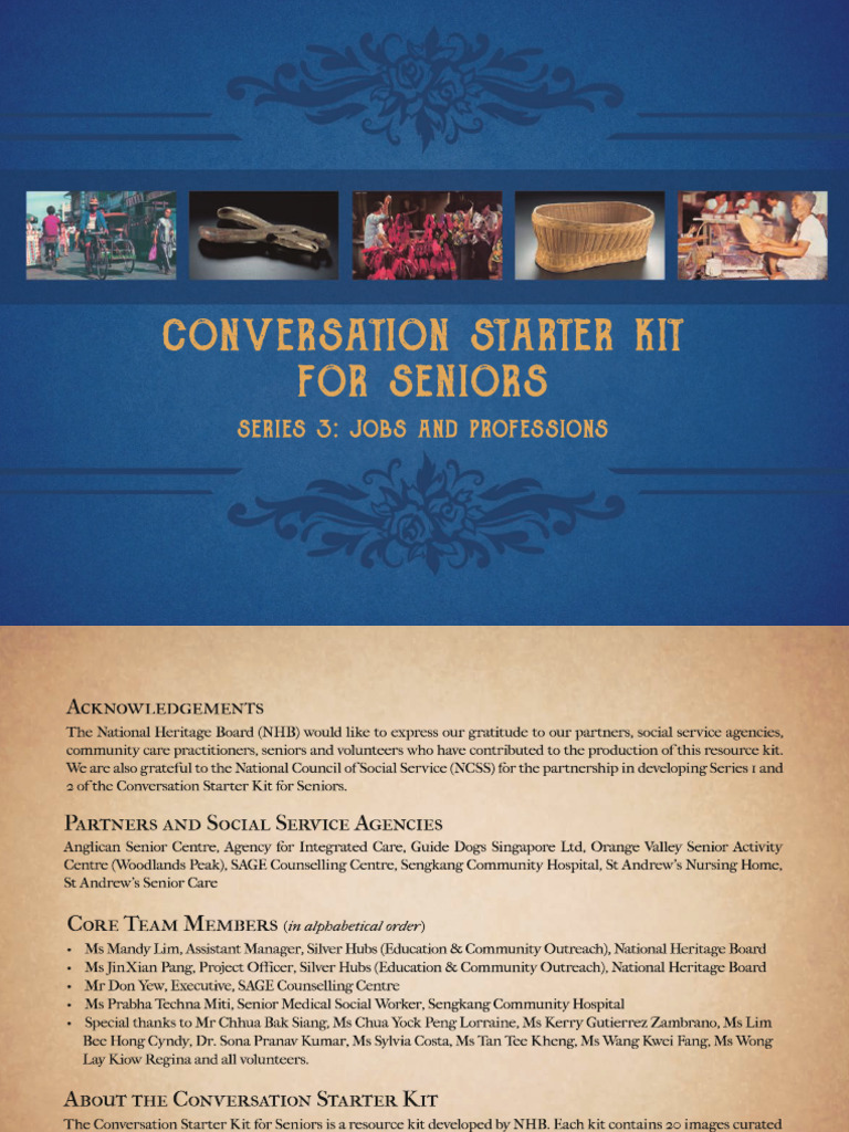 Conversation Toolkit - Jobs and Professions | PDF