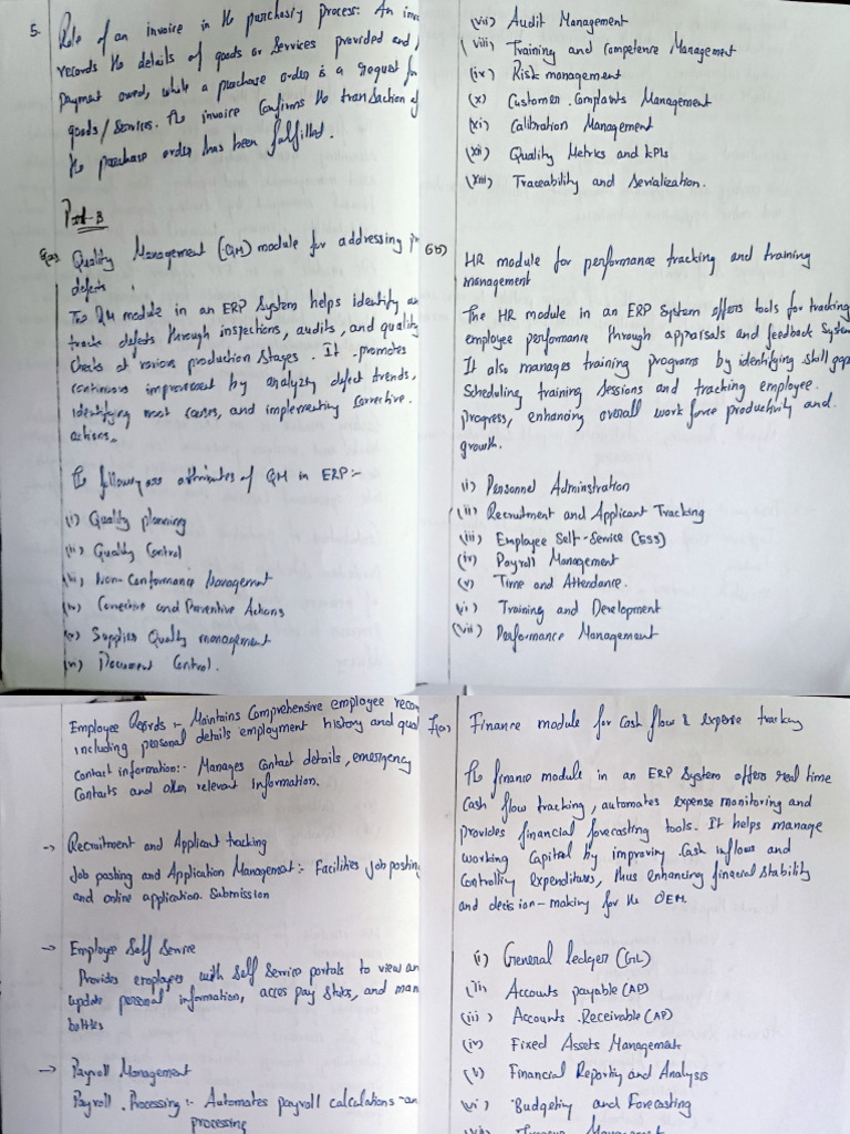 Erp Assignment Cat II | PDF