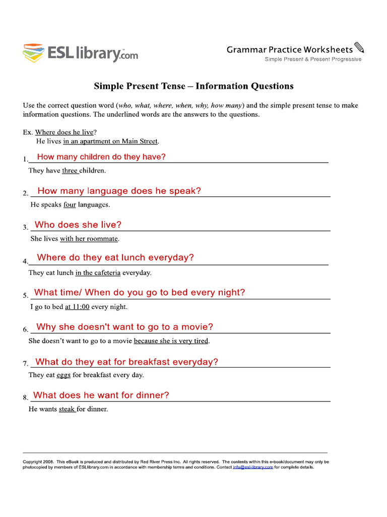 Information Question | PDF