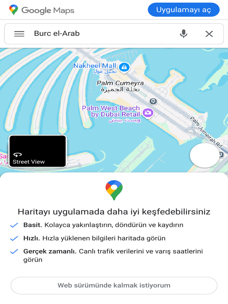 Burc El-Arab, Umm Suqeim 3 - Google Haritalar'da Keşfedin | PDF