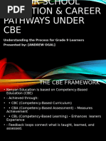 Selection of Pathways and Subject Combination of Grade 9 | PDF