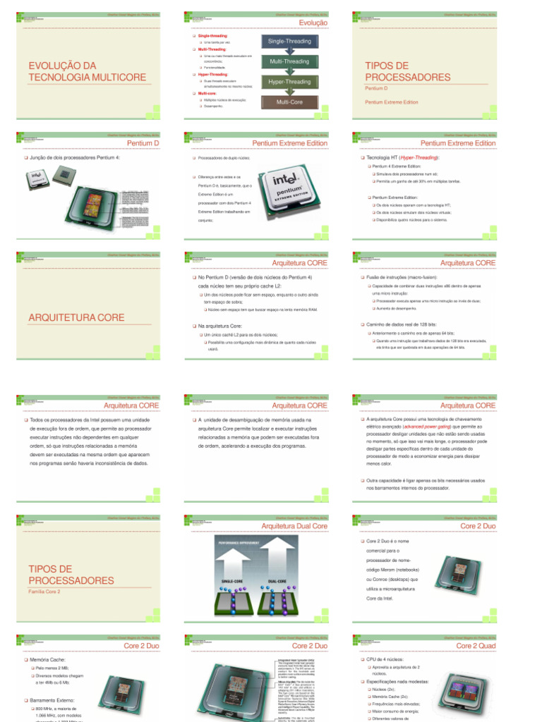 Processadores Multicore | PDF