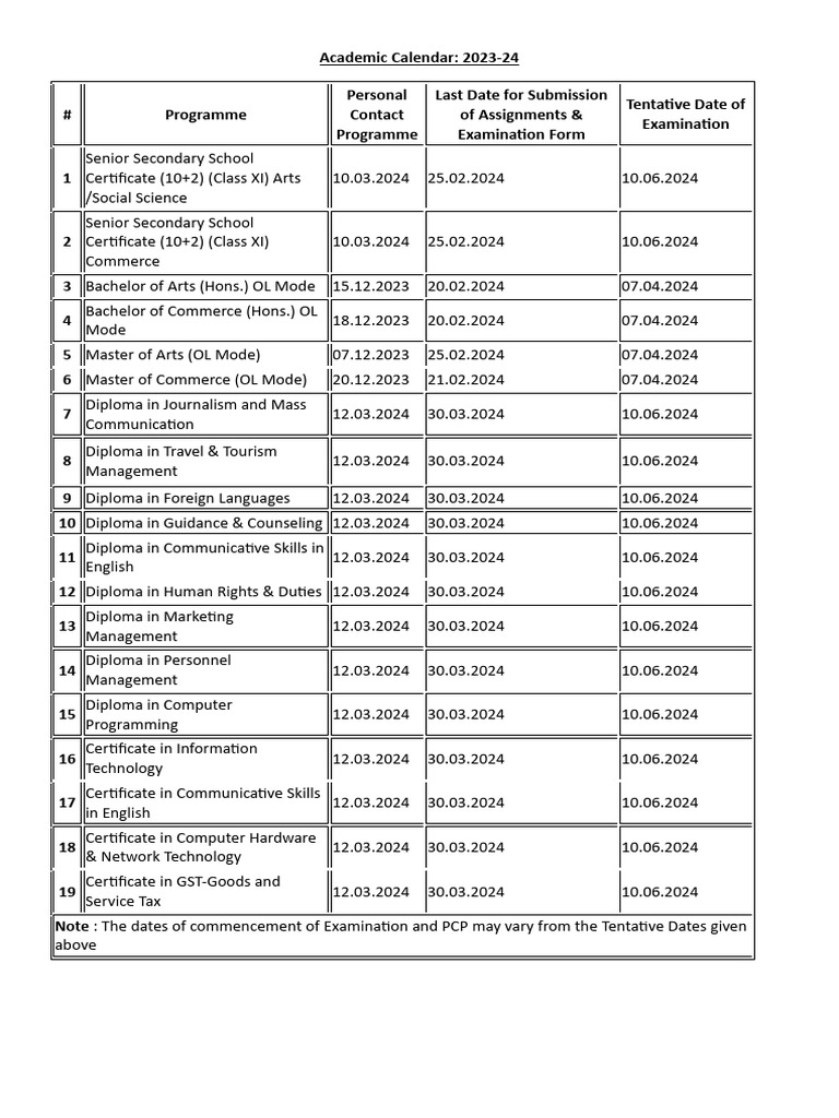 1750330663.academic Calendars | PDF | Diploma | Bachelor's Degree