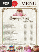 Starbucks Espresso Menu & Prices | PDF