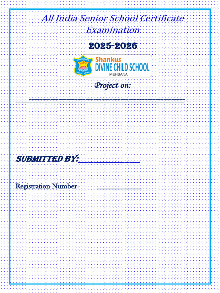 First 4 Pages (Project) | PDF