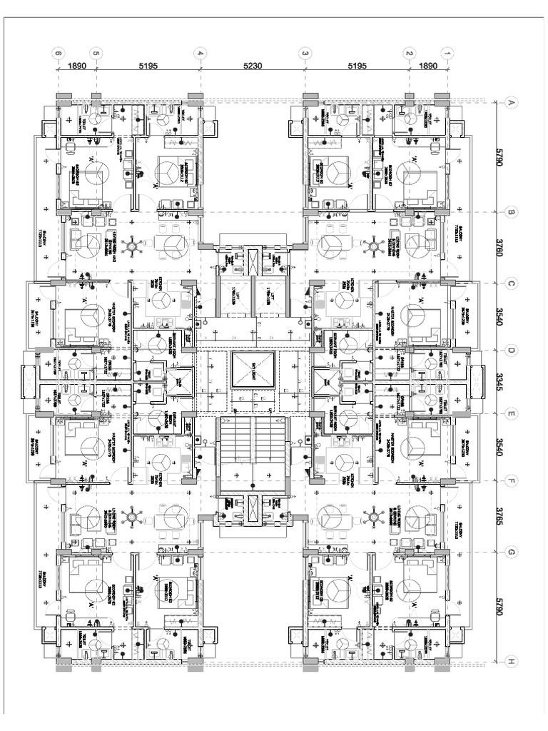 Block F Cluster Plans-Model | PDF