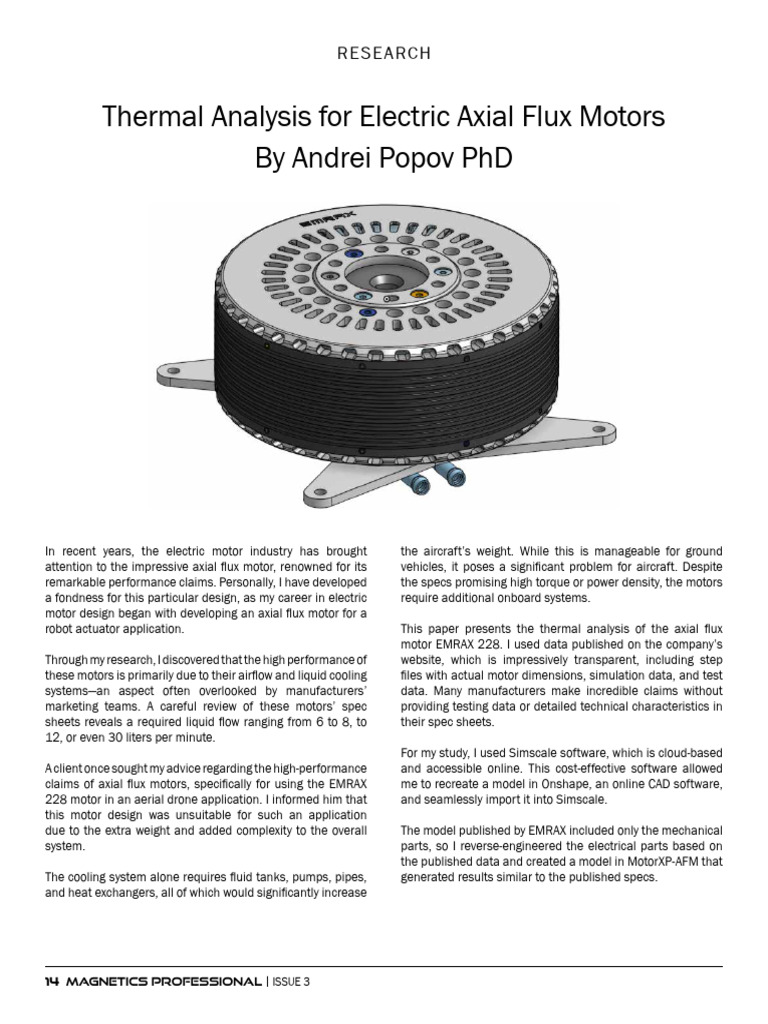 Magnetics Professional Magazine Article 01 Andrei Popov PHD | PDF ...
