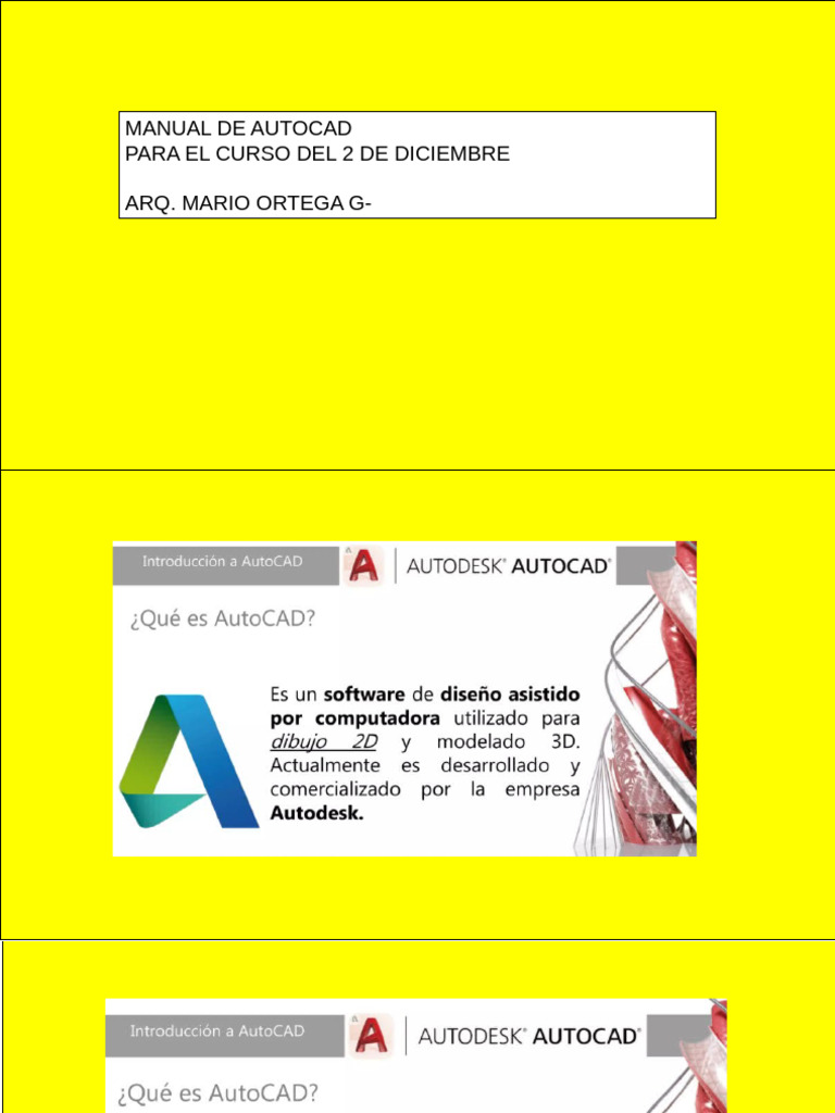 Curso de Auto Cad - Manual | PDF