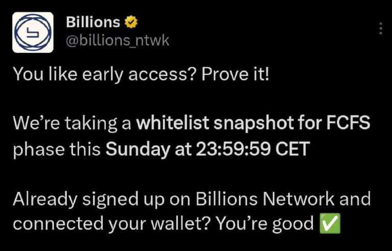 Document - Billions Airdrop | PDF