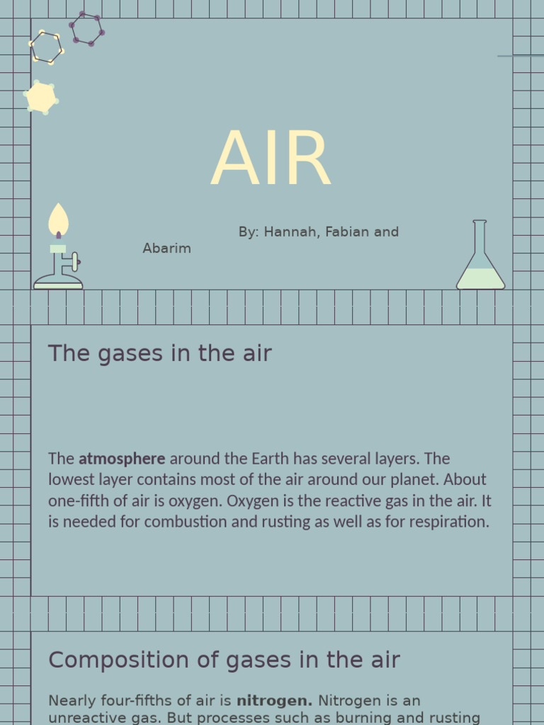 Composition of Air Explained | PDF
