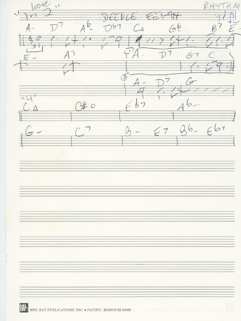 Deede Le Yah Rhythm | PDF