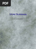 D&D 5E Blessings Overview | PDF