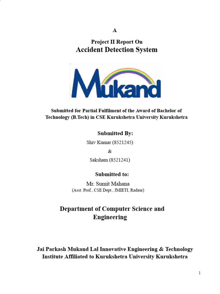 Project File Saksham Shiv | PDF | Closed Circuit Television | Deep Learning